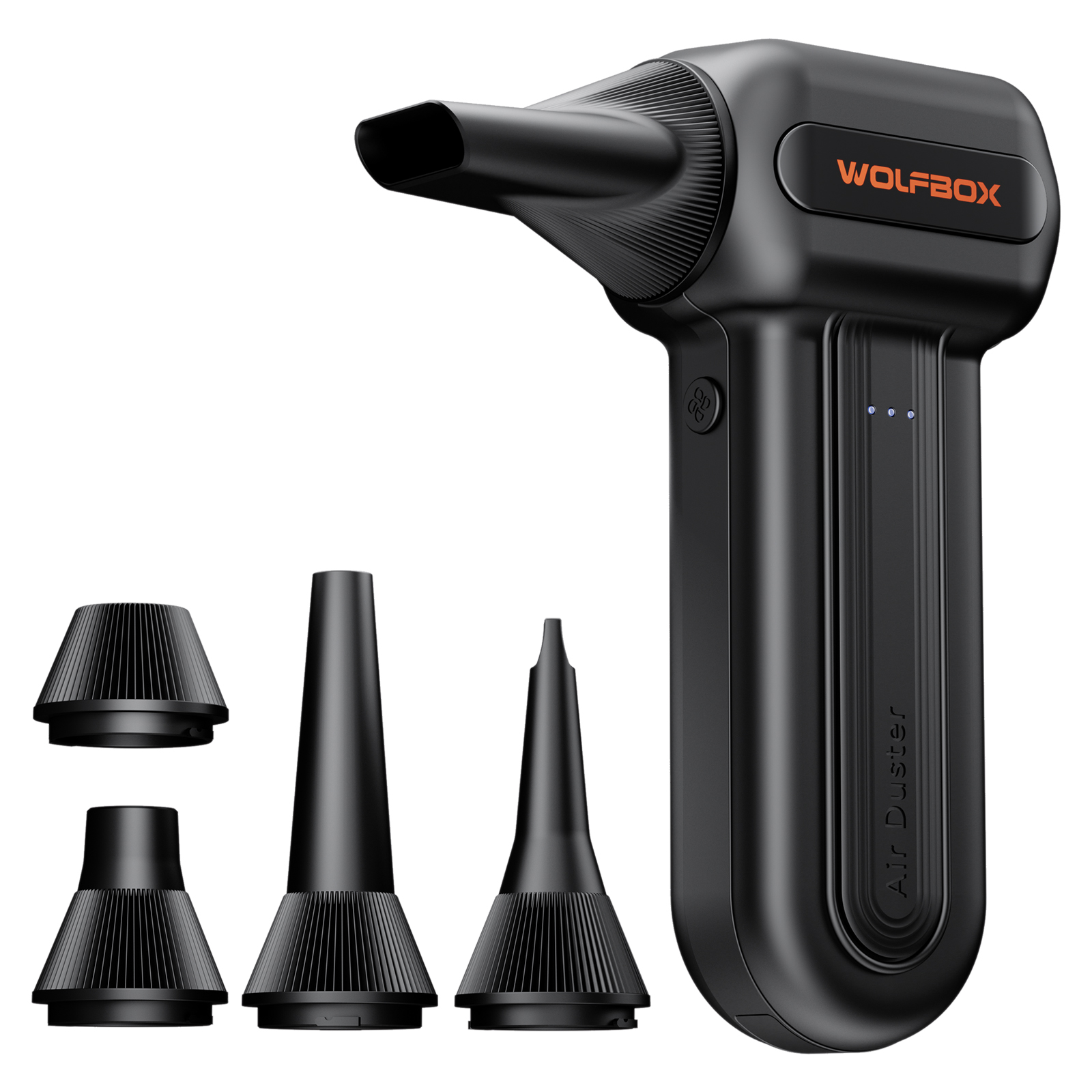 WOLFBOX Compressed Air Duster MF60 -110000RPM Super Power Electric Air ...