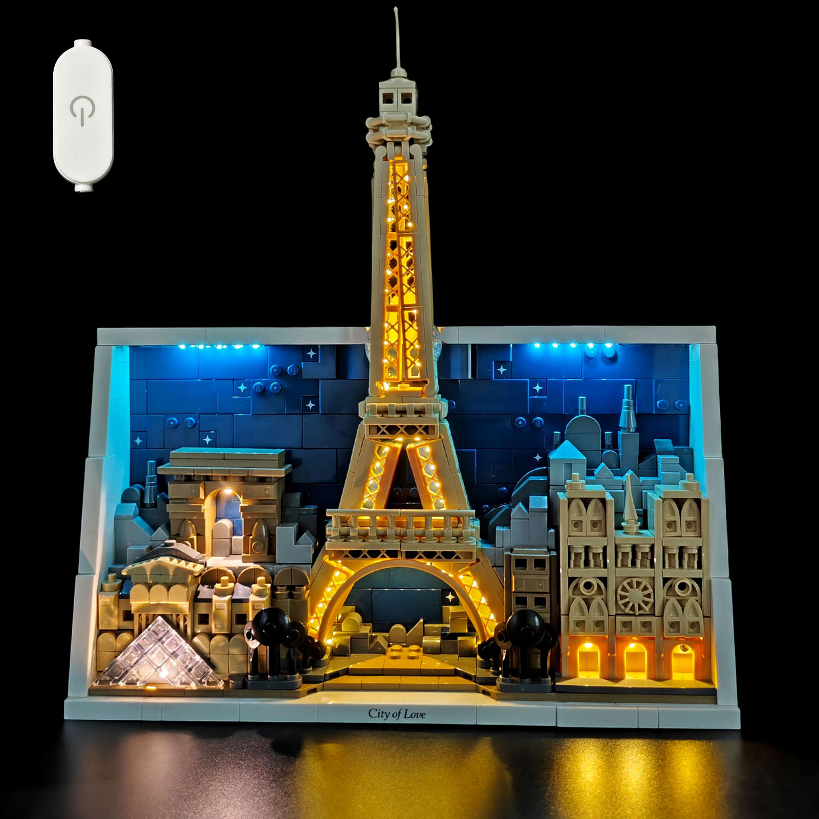 LYBMTWF LED Lighting Kit Compatible with Lego 21064 Paris City of Love ...