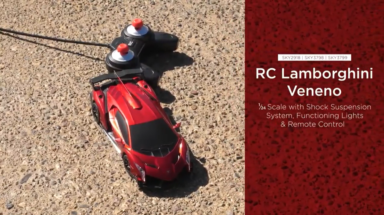 Best Choice Products 1/24 Officially Licensed RC Lamborghini Veneno ...