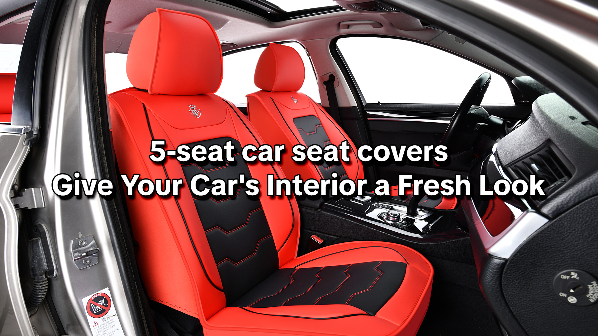 2003 for Kia Optima Seat Cover, Red Car Seat Covers, Waterproof Leather ...