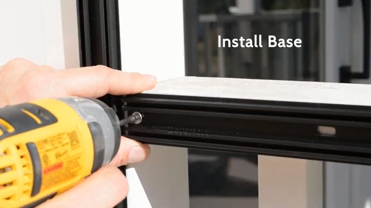 Screen Tight Porch Screening System Kit - Cap , Base, Rollerknife - 5 ...