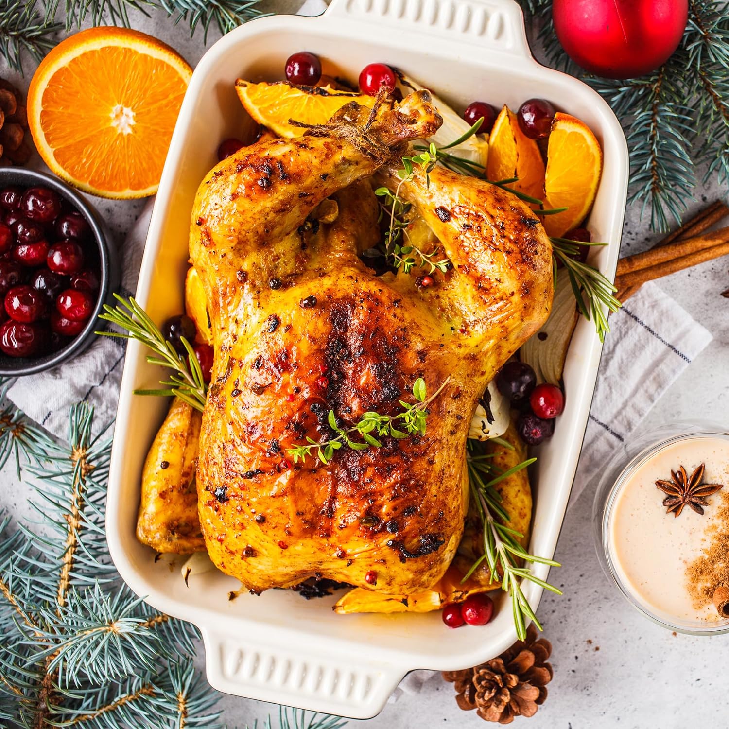 Superjoe 24 QT Electric Stainless Steel Turkey Roaster Oven, Self ...