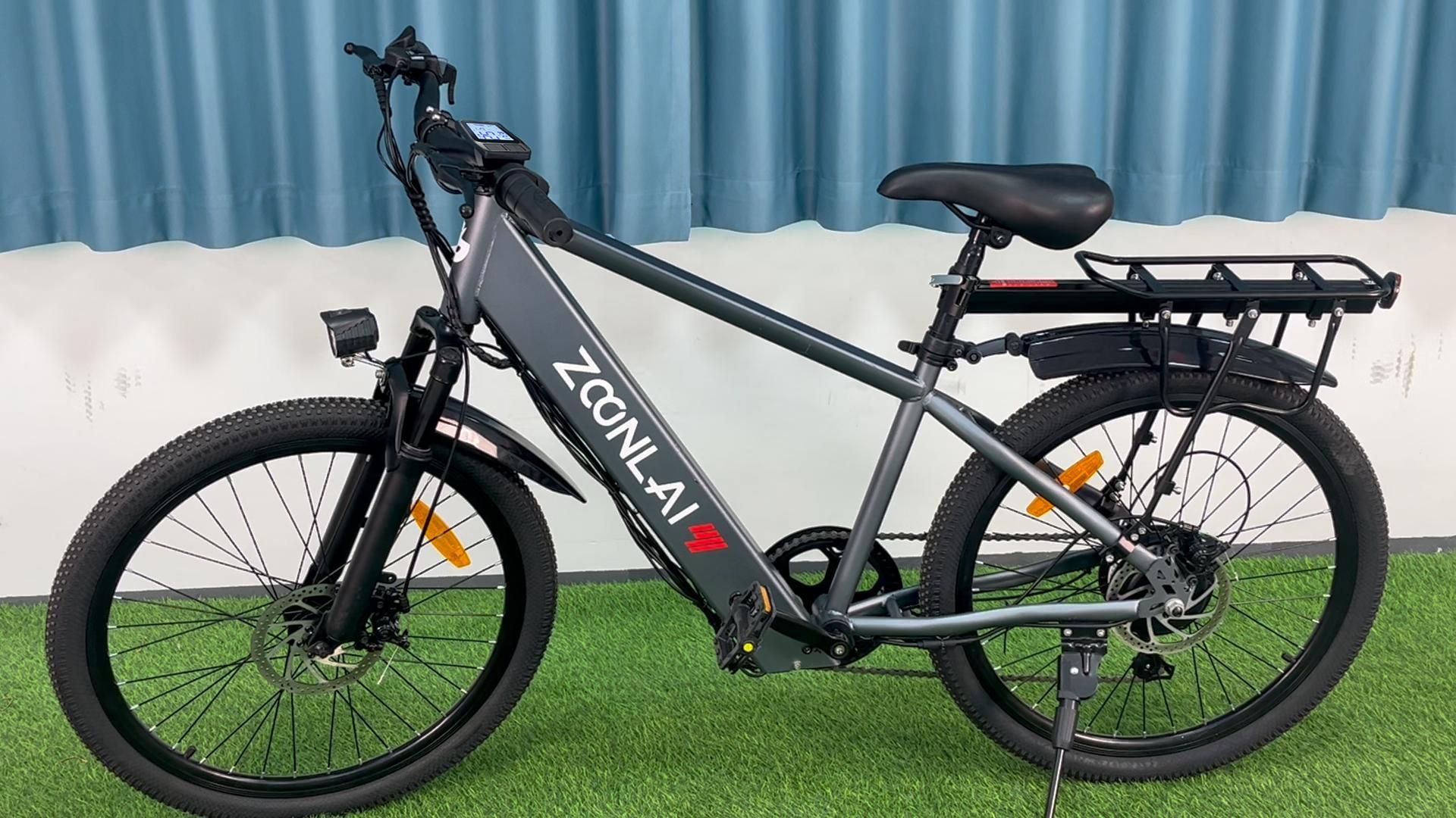 Zoonlai Electric Bike for Adults, 24" Electric Mountain Bike with 500W ...