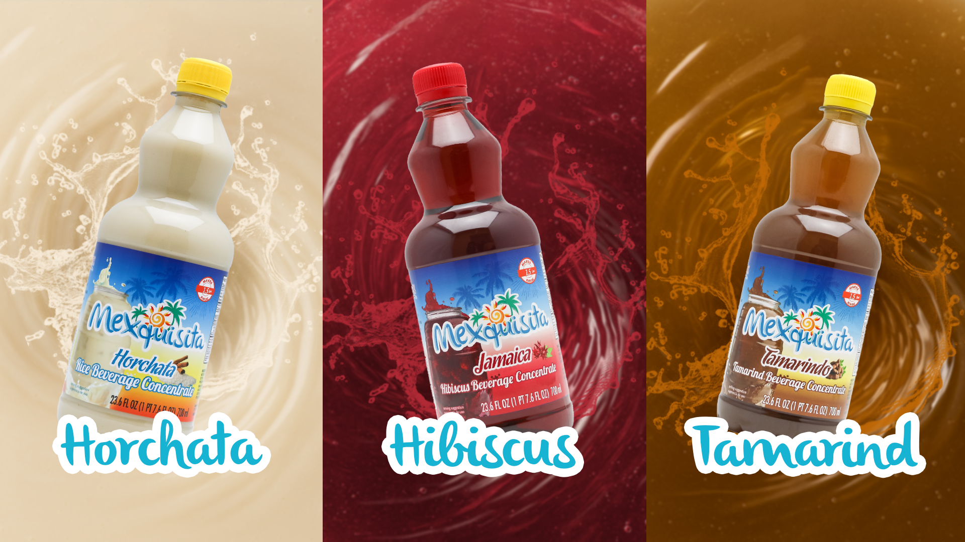 Mexquisita Horchata Concentrate, Liquid Beverage Mix for Agua Fresca ...