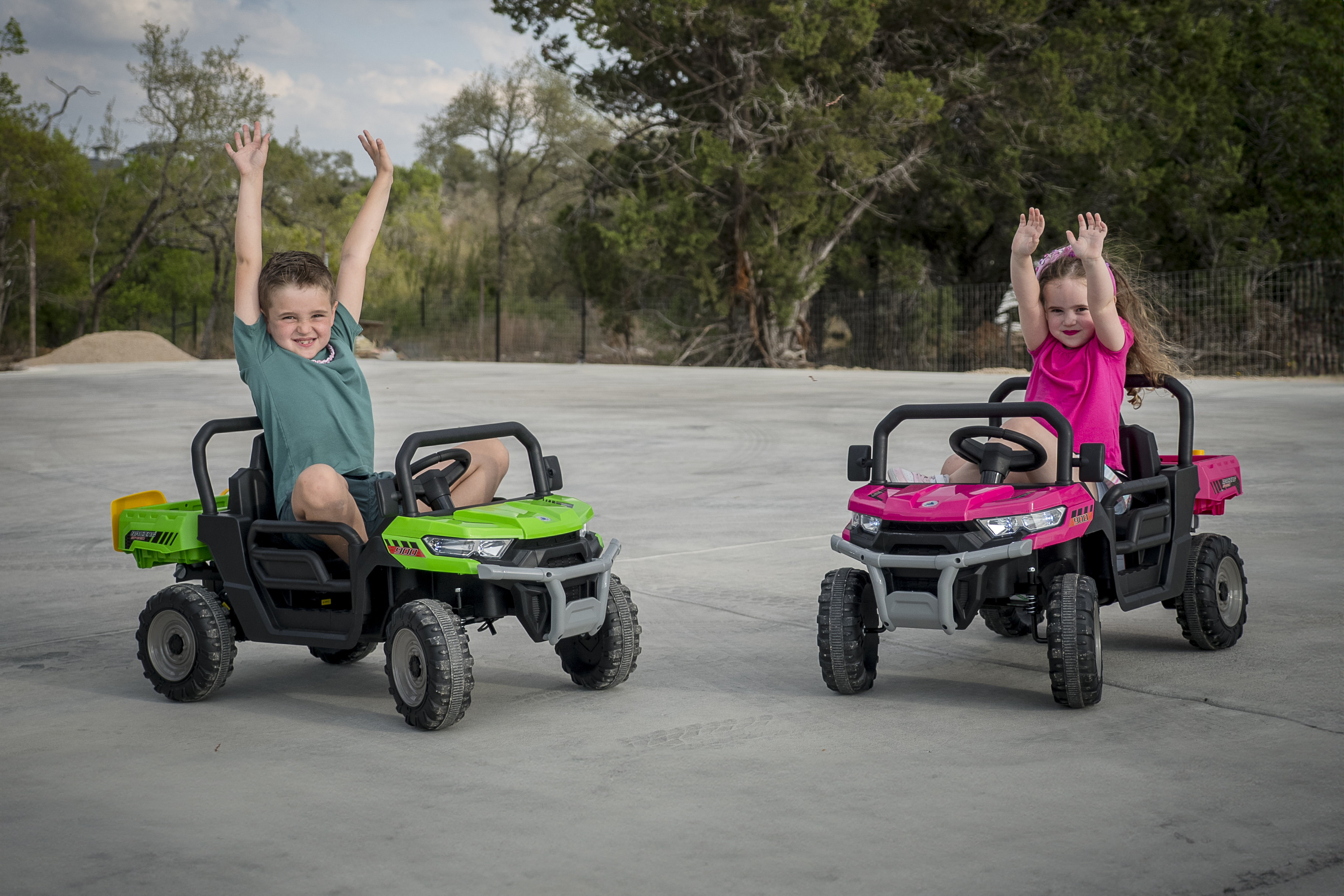 Joyracer 12V Ride on Toys UTV for Kids, Electric Car with Remote ...