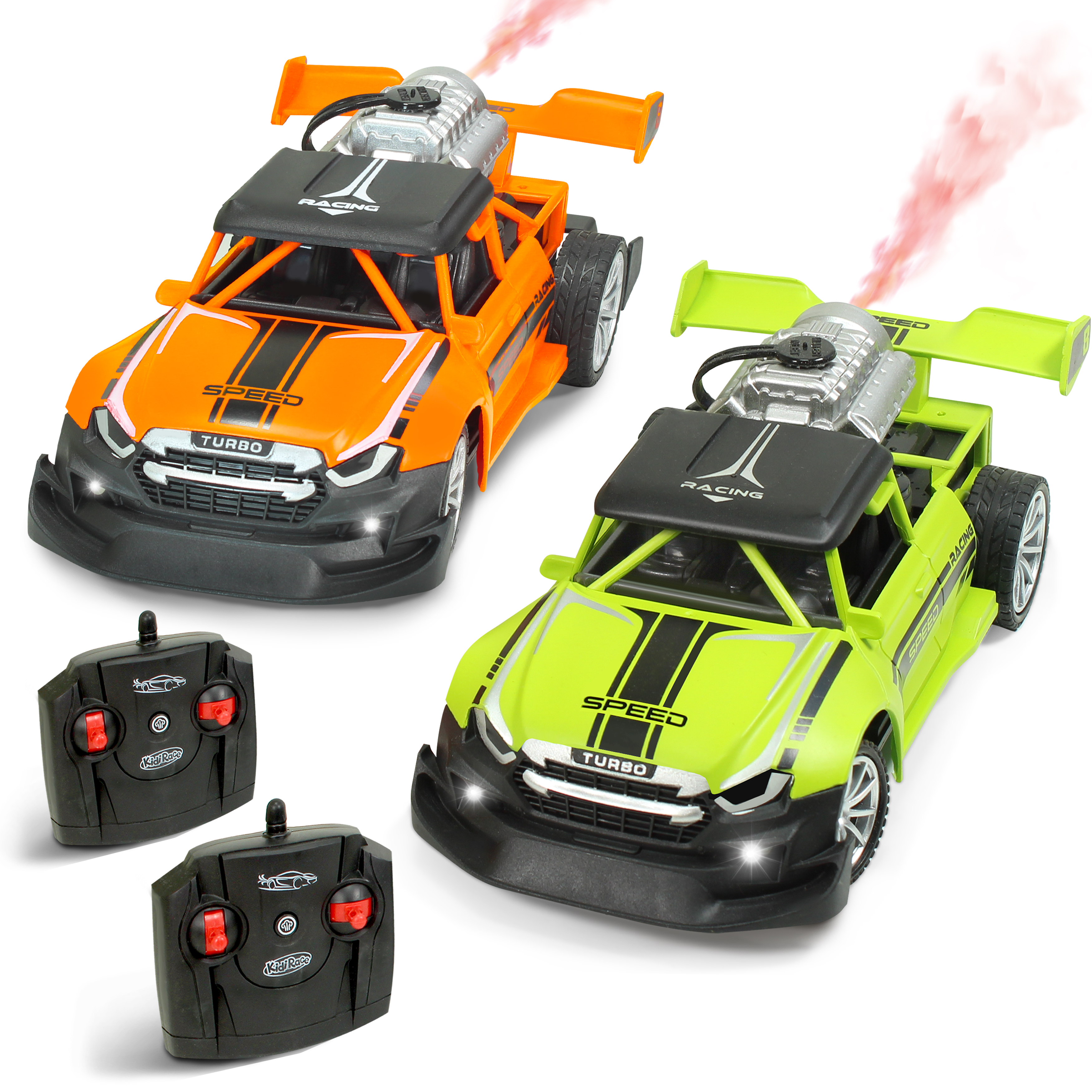 Remote Control 2 Pack Race Car Toys for Kids - Drifting Stunt Car ...
