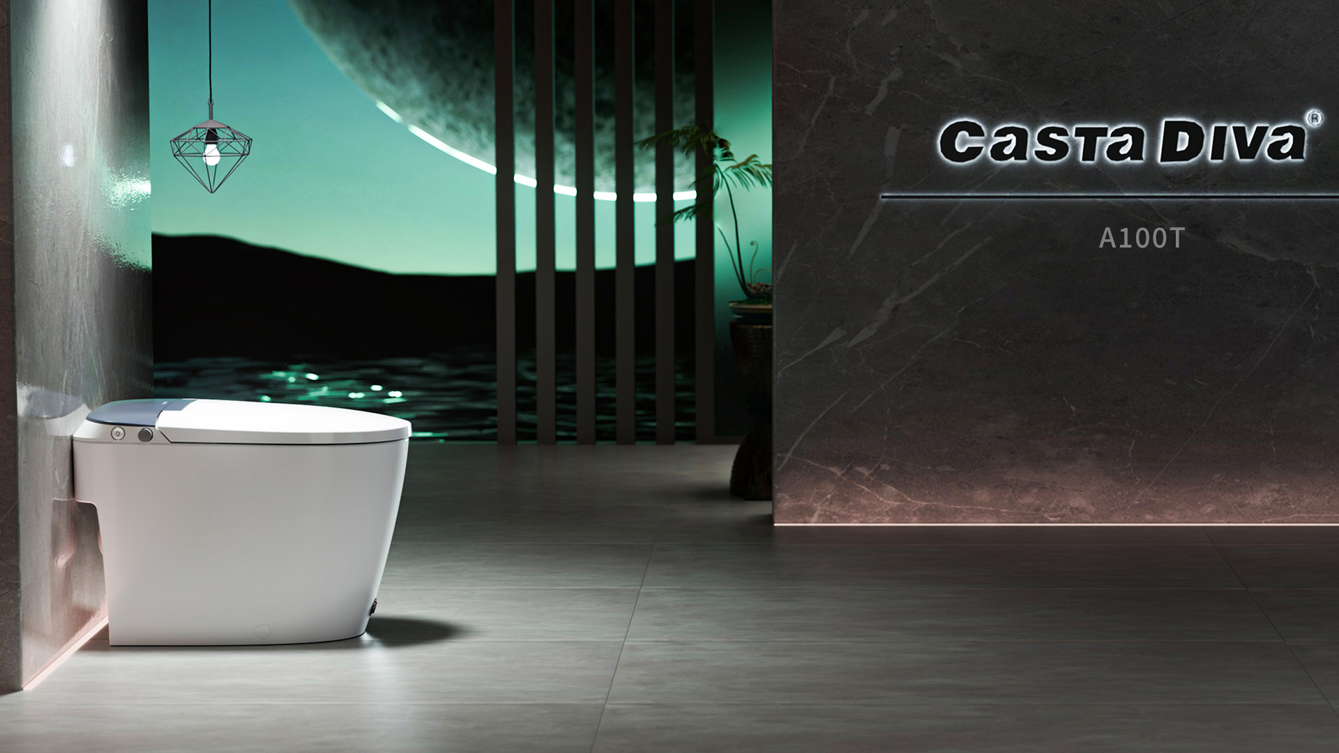 Casta Diva Non-Electric Bidet Toilet, Comfort Seat Height Elongated ...