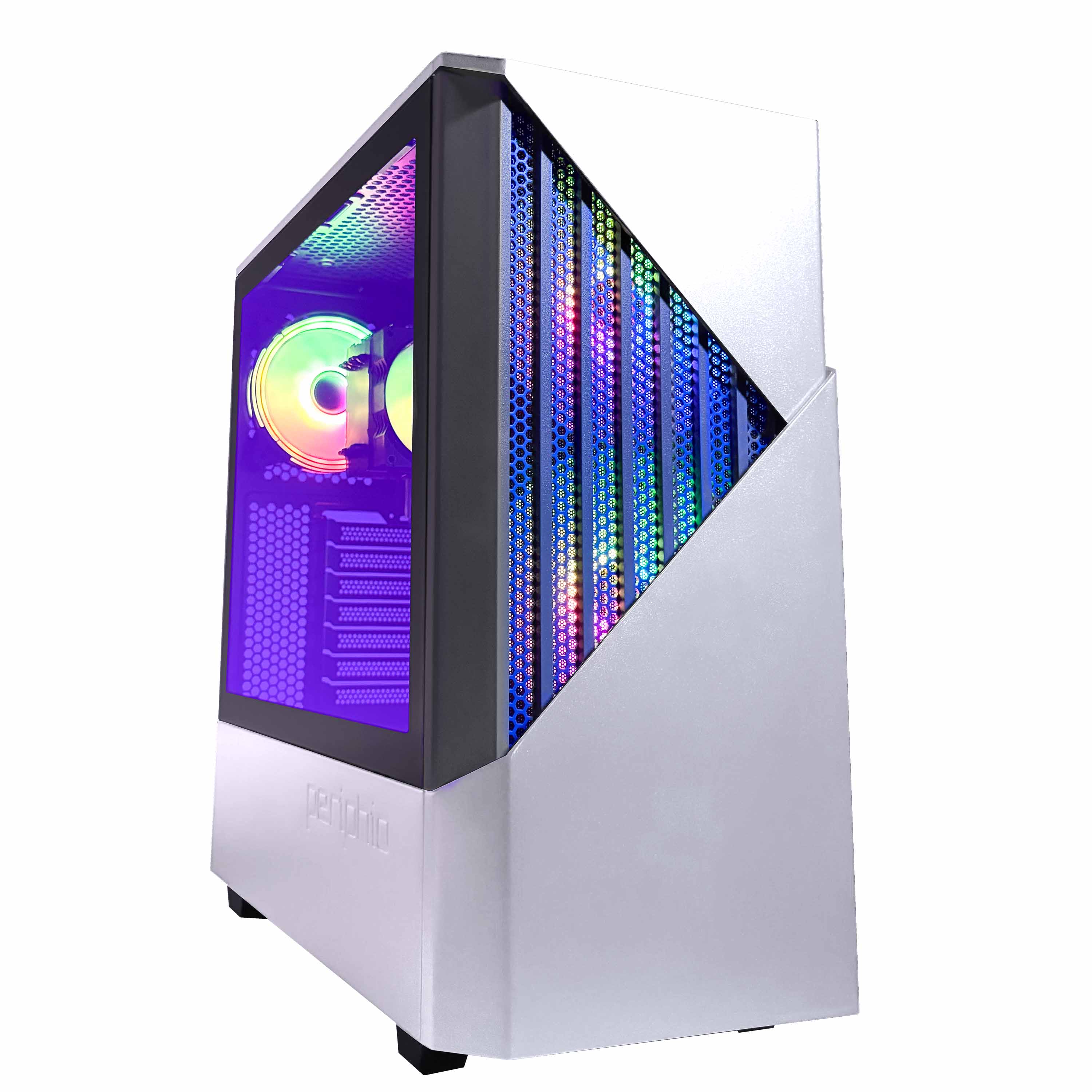 Periphio, Gaming PC, AMD Ryzen 5 5600G, 16GB RAM 1TB SSD 24" Monitor ...