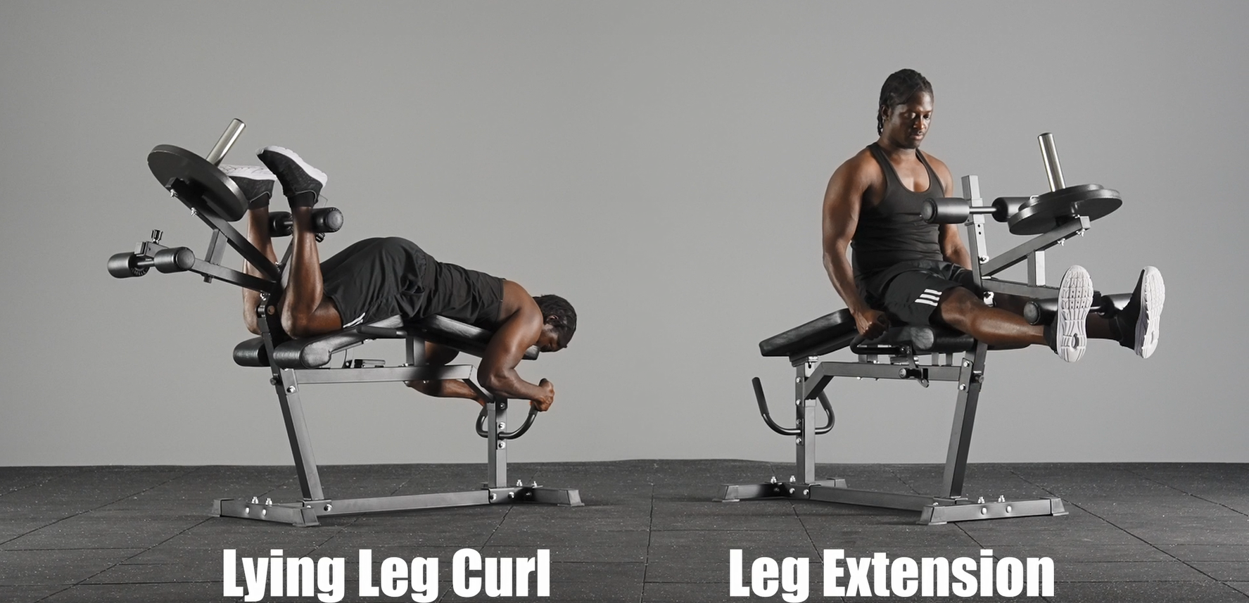 syedee Leg Curl Machine, 2-in-1 Leg Extension and Curl Machine ...