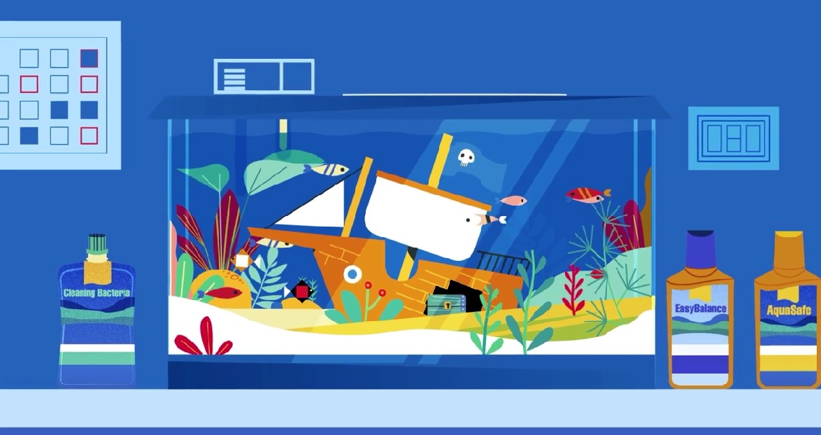 Tetra Complete LED Aquarium Kit, 10 Gallon Glass Tank with Whisper PF10 ...