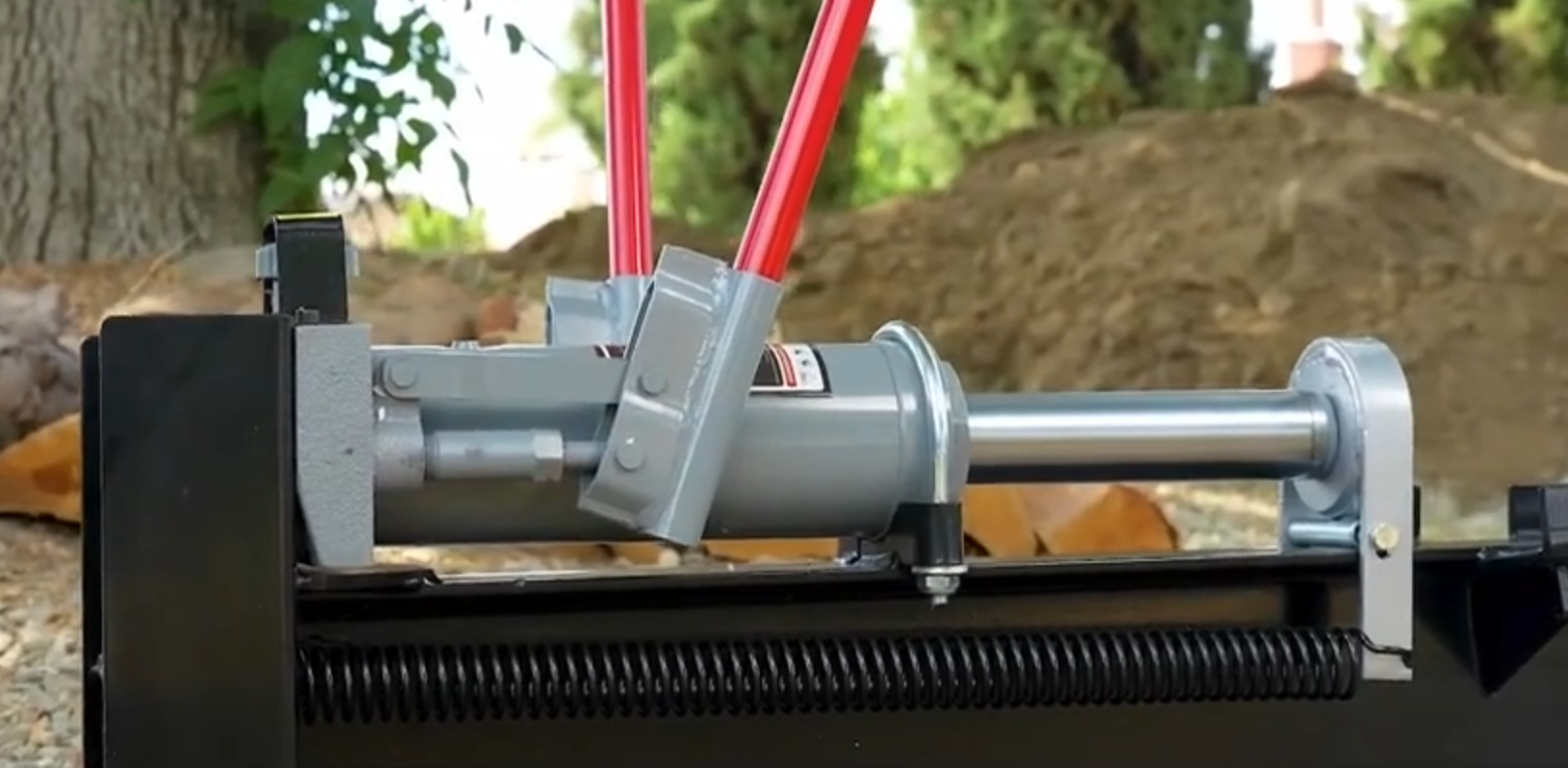 XtremepowerUS 12-Ton Manual Hydraulic Log Splitter, Portable Wood ...