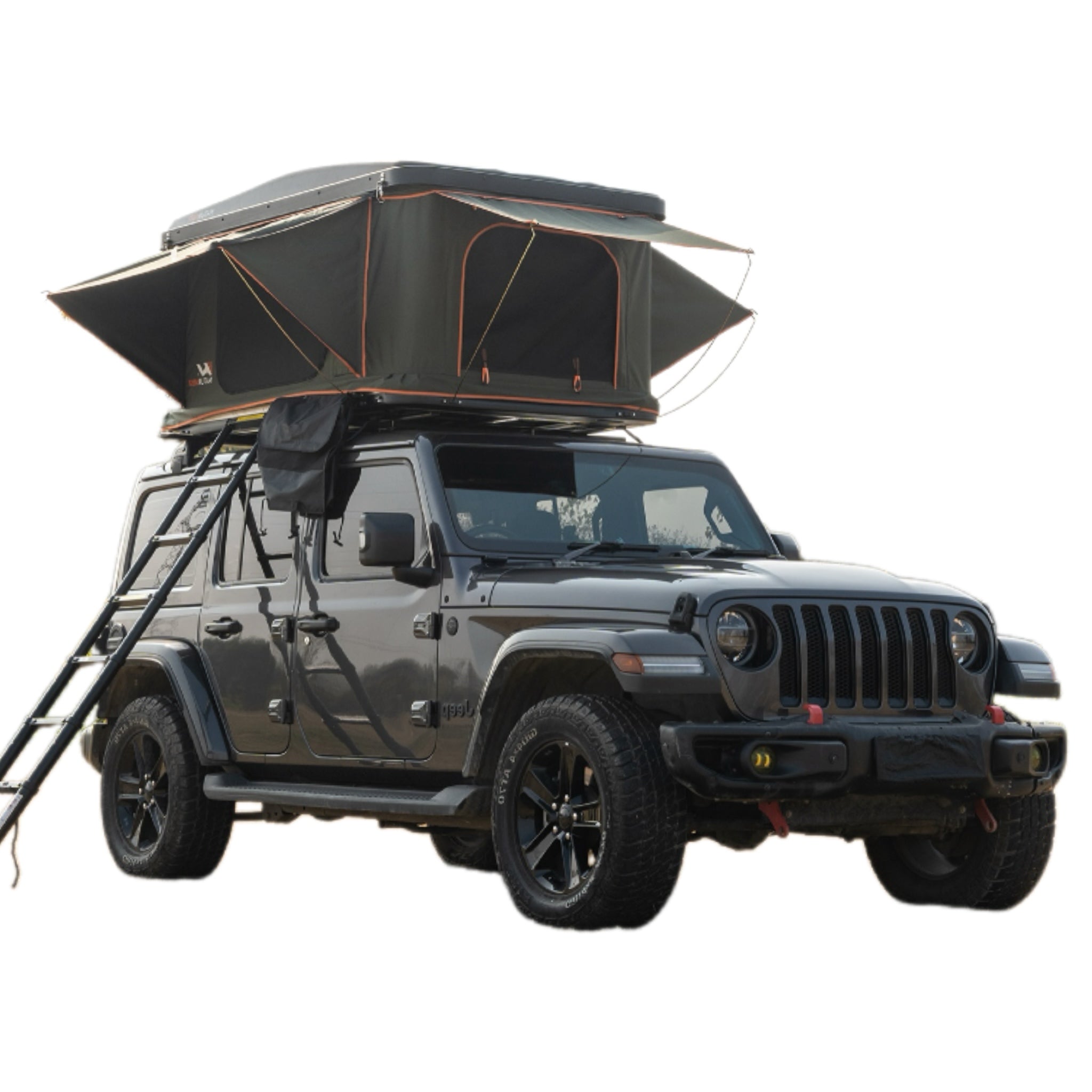 Naturnest Rooftop Tent Hard Shell, Pop up 2-3 Person Camping Roof Top ...