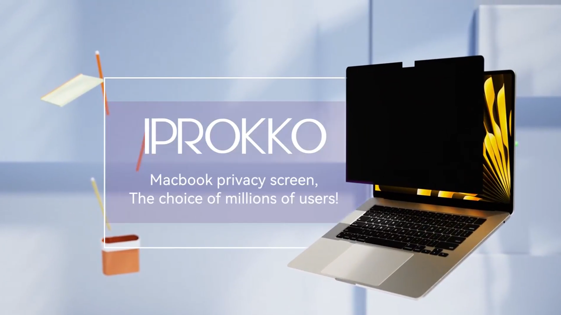 IPROKKO Magnetic Privacy Screen for MacBook Pro 14 Inch (2021-2024, M1 ...