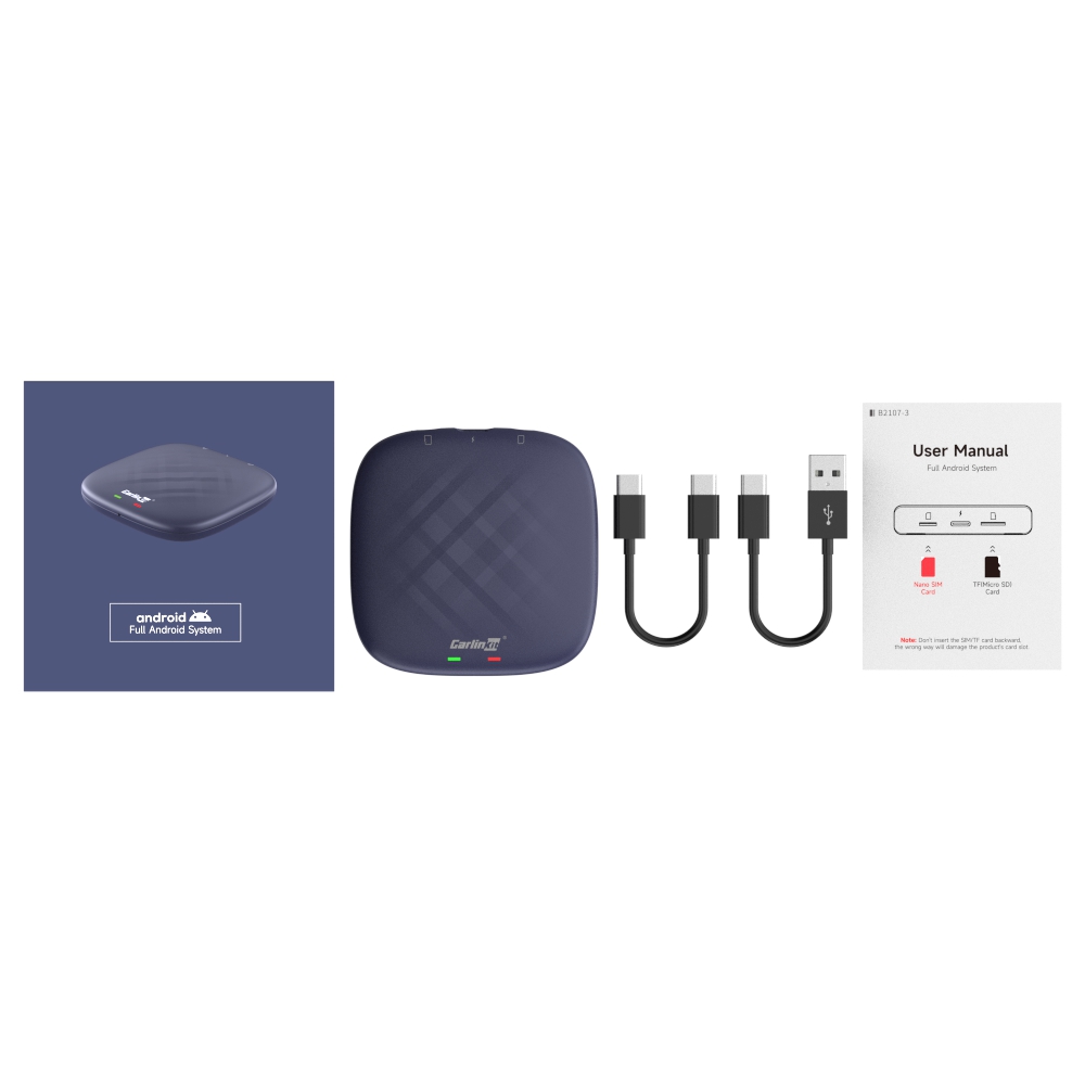 CarlinKit CarPlay Ai Box Plus with Android 13.0 System 8+128GB Qualcomm ...