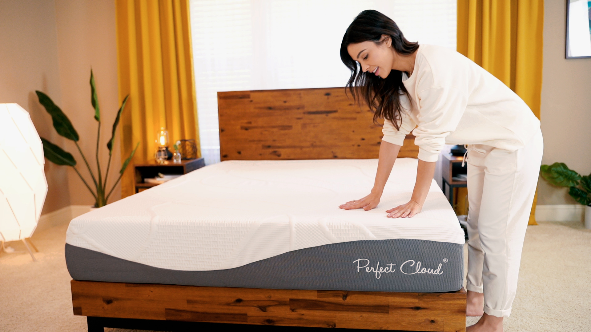 Perfect Cloud 10-inch UltraPlush Gel Memory Foam Mattress, Medium Plush, Cooling, Made in USA ...