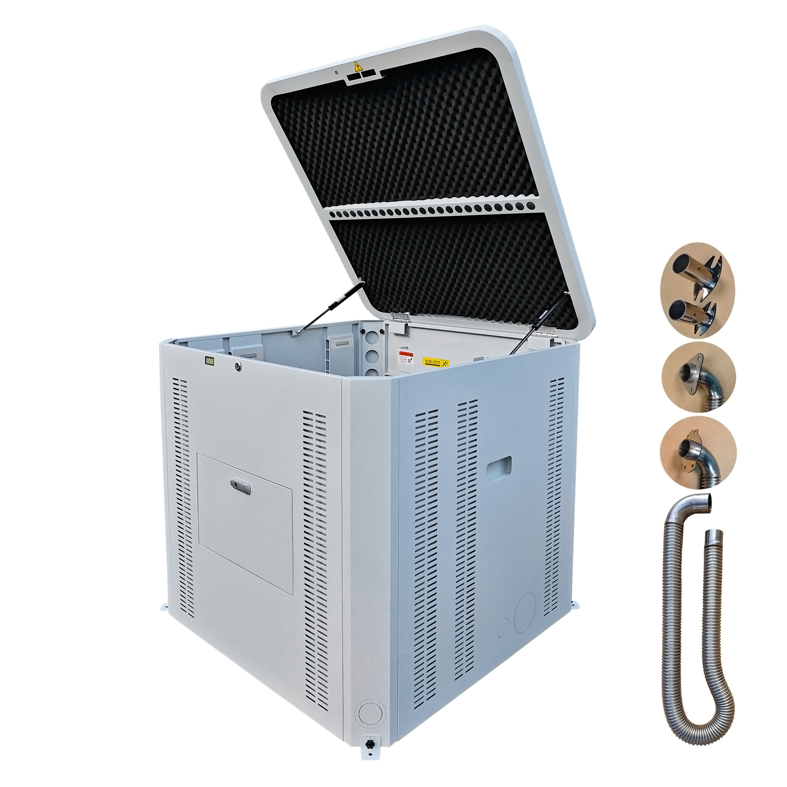Generator Box, Generator Quiet Box Interior Space: 39.4" x 35" x 35.5 ...