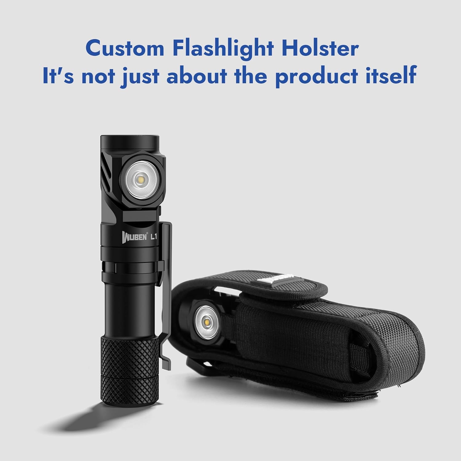 WUBEN L1 Rechargeable Flashlight High Lumens, 2000 Lumen Bright ...