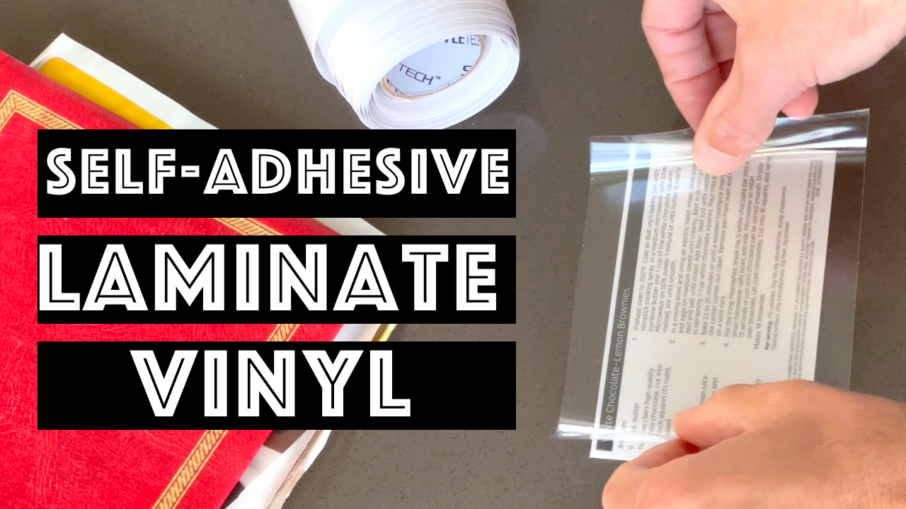 Clear Turner Moore Laminate Permanent Adhesive Vinyl 12" by 15ft Roll ...