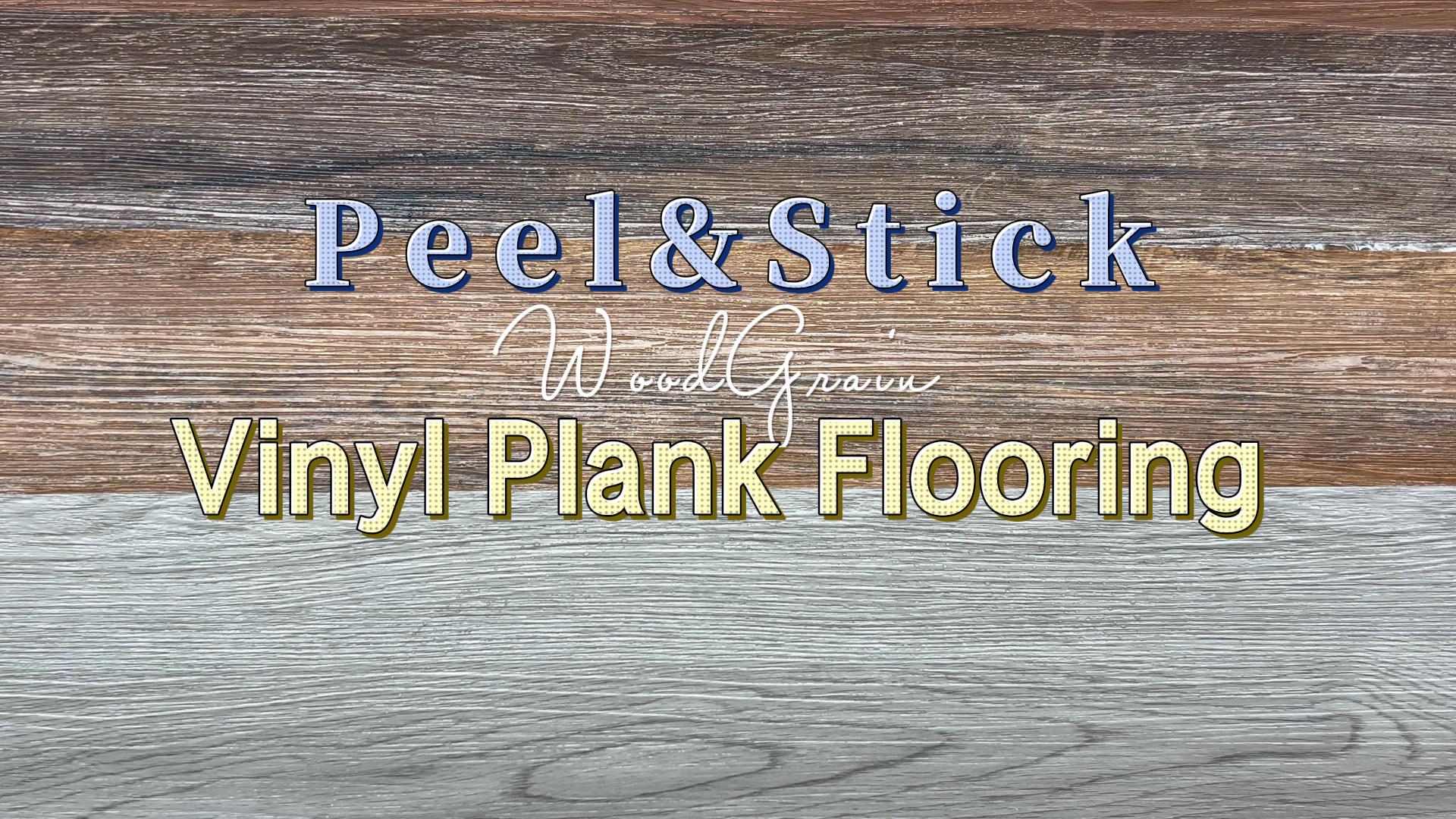 12W" x 12L" Square Peel and Stick Luxury Vinyl Plank,Self-adhesive ...