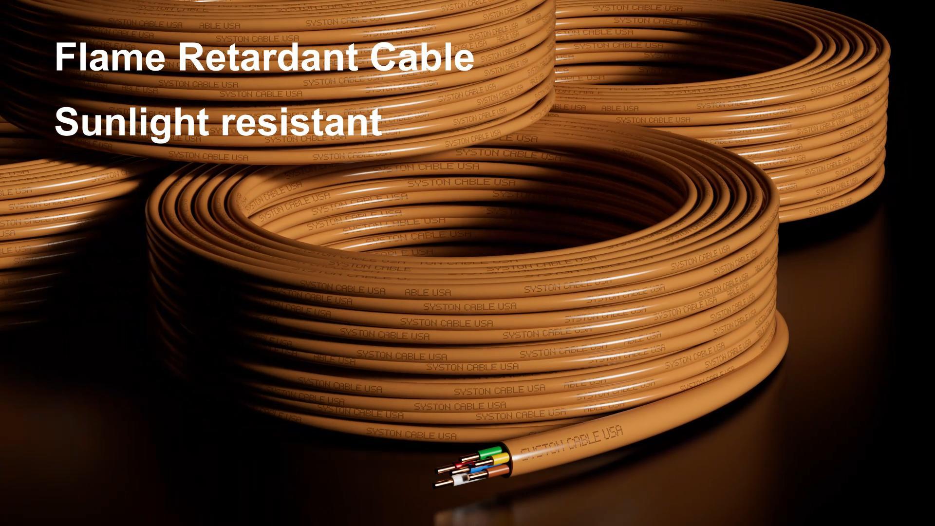 Syston 18/8 Thermostat Doorbell HAVC Heating Control Cable Wire, 18 AWG ...