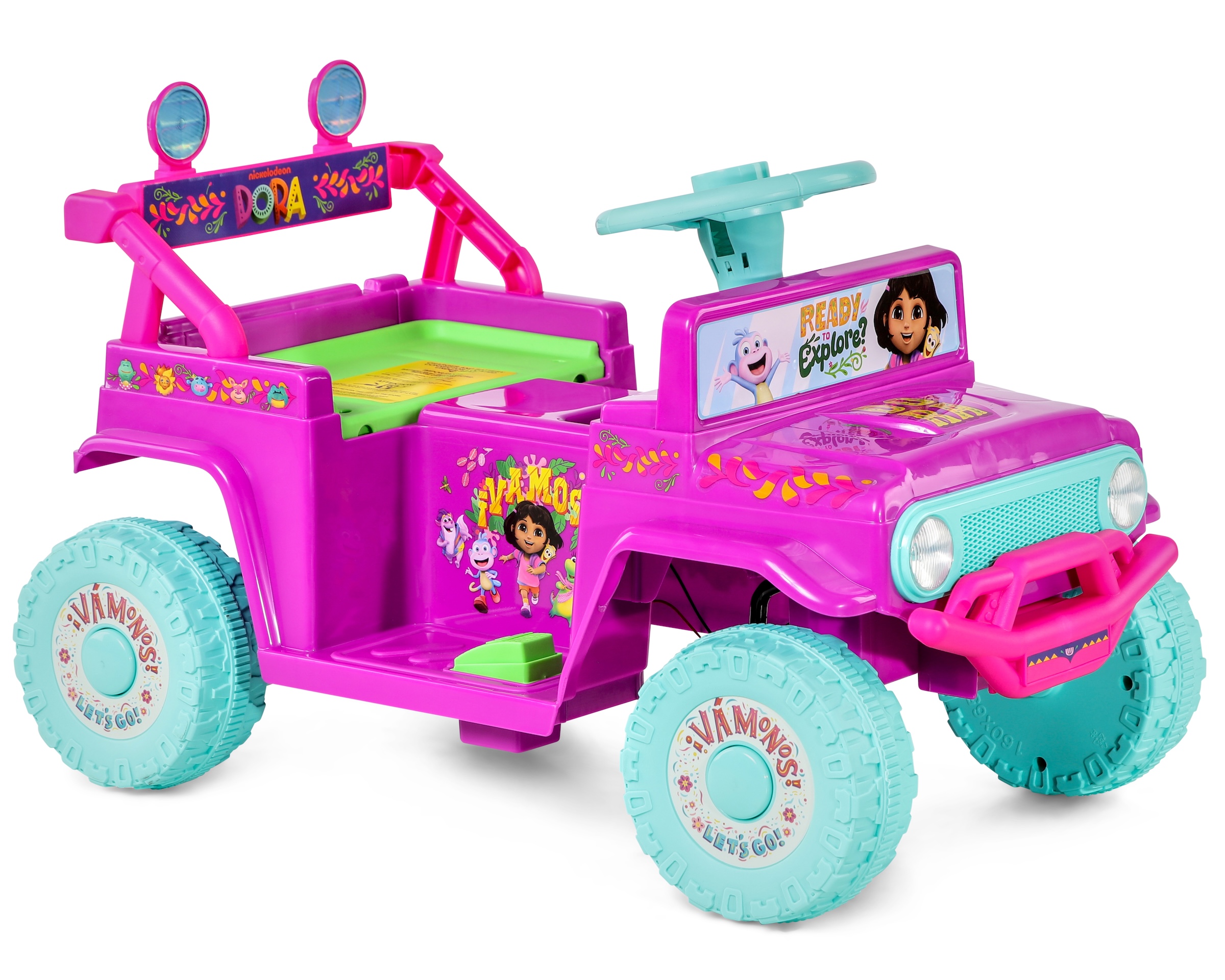 Dora the Explorer 6V Battery-Powered Ride-On by Dynacraft for Toddlers ...