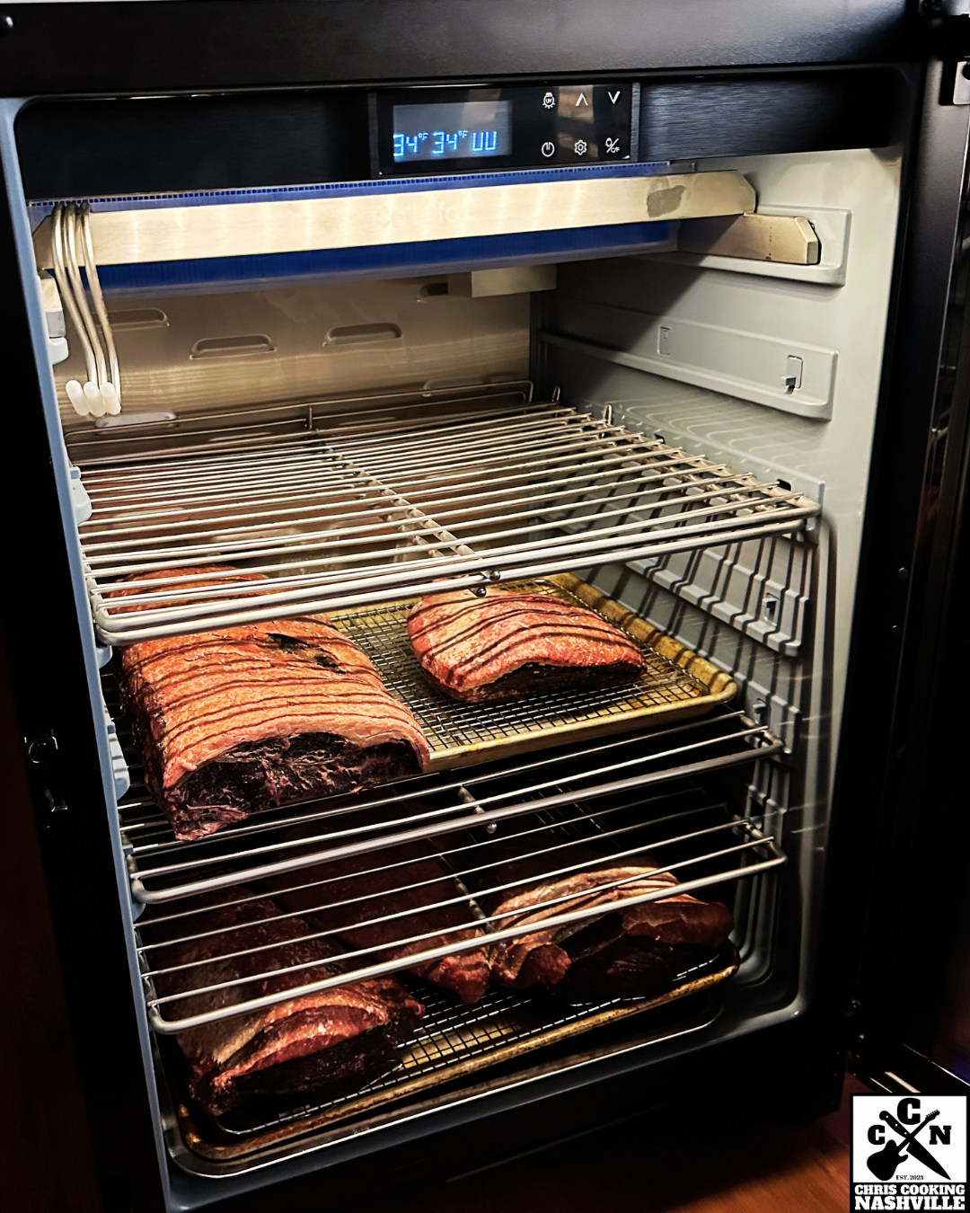 Ca'lefort Dry Aging Fridge for Steaks,Dry Age freezer with Dual-Layer ...