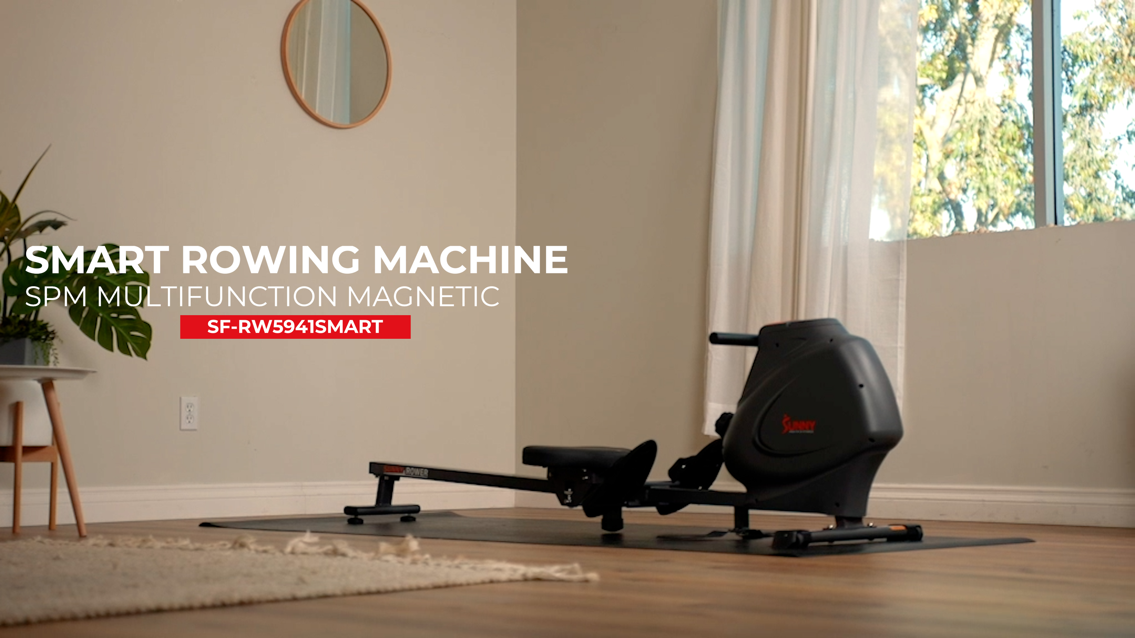 Sunny Health & Fitness SF-RW5941SMART Magnetic Rowing Machine - Walmart.com