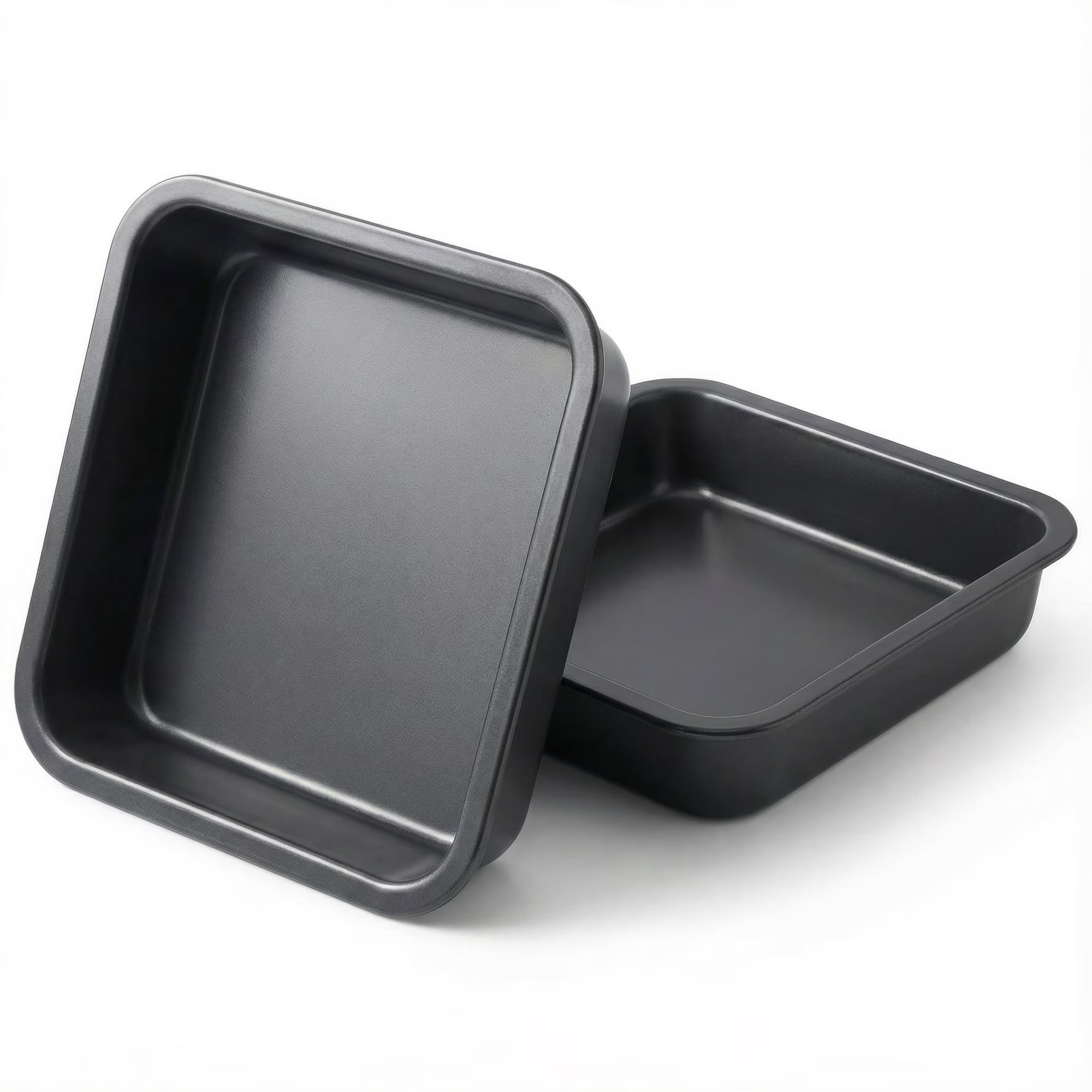 8 Inch Square Non-Stick Bake Pan, Rustproof Construction for Cakes ...