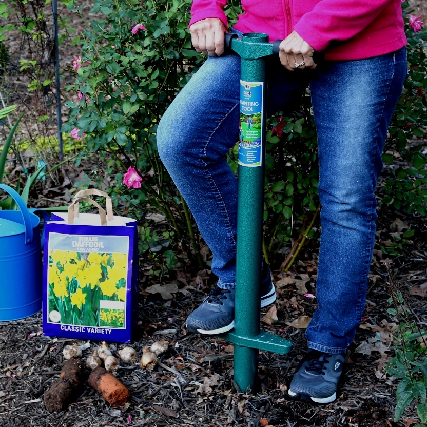 ProPlugger 5-IN-1 Planting Tool, Bulb Planter, Sod Plugger, Weeding and ...