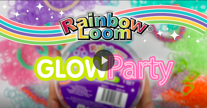 Rainbow Loom Glow Party Bucket Bracelet Making Kit, Glow-in-the-Dark ...