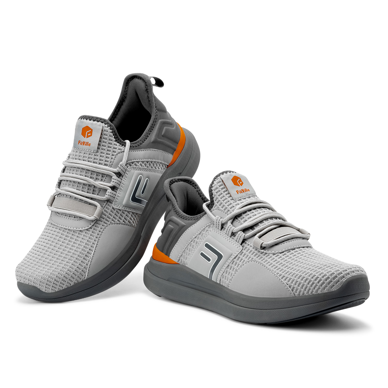 FitVille Mens Extra Wide Width Sneakers Running Shoes Breathable ...