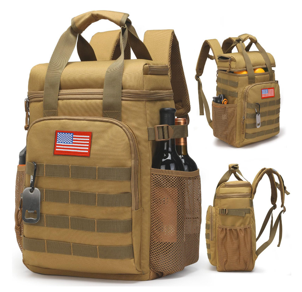 TRIPGEAR Insulated Waterproof Backpack Cooler, Leak Proof, Soft Cooler ...