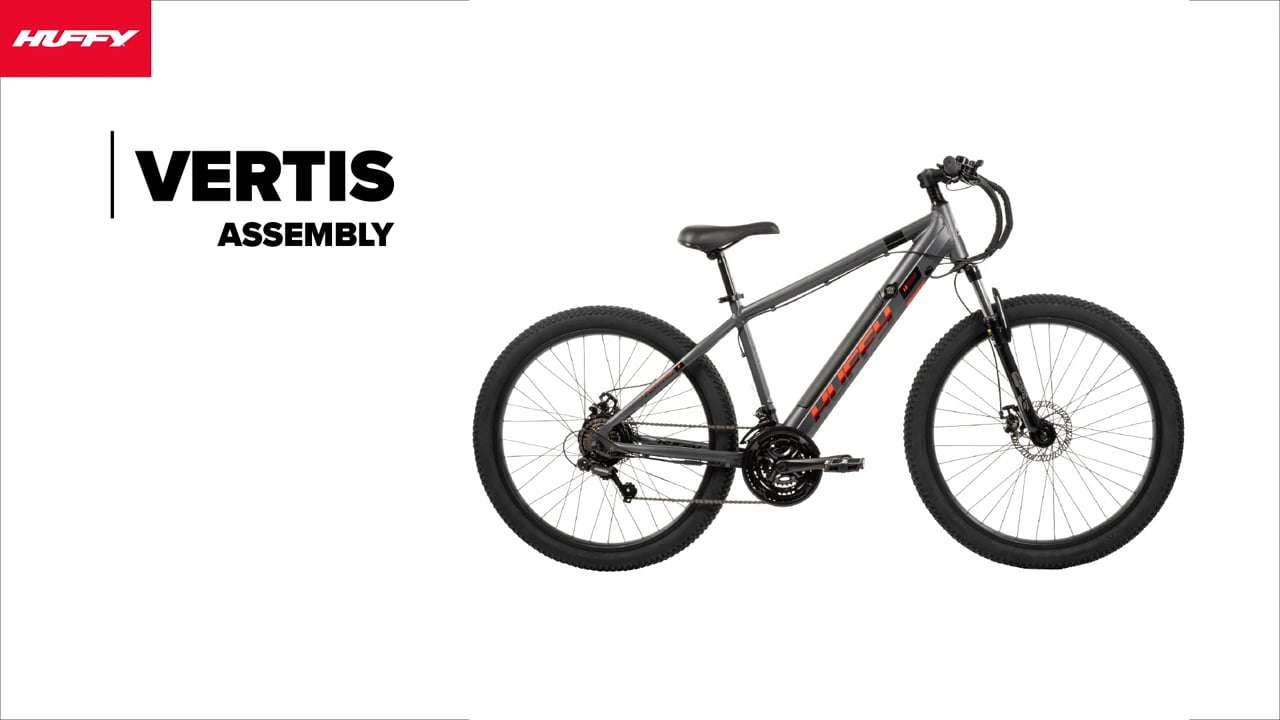 Huffy 27.5" Vertis 36V Electric Mountain Bike, Fits Riders 60"+, Red ...