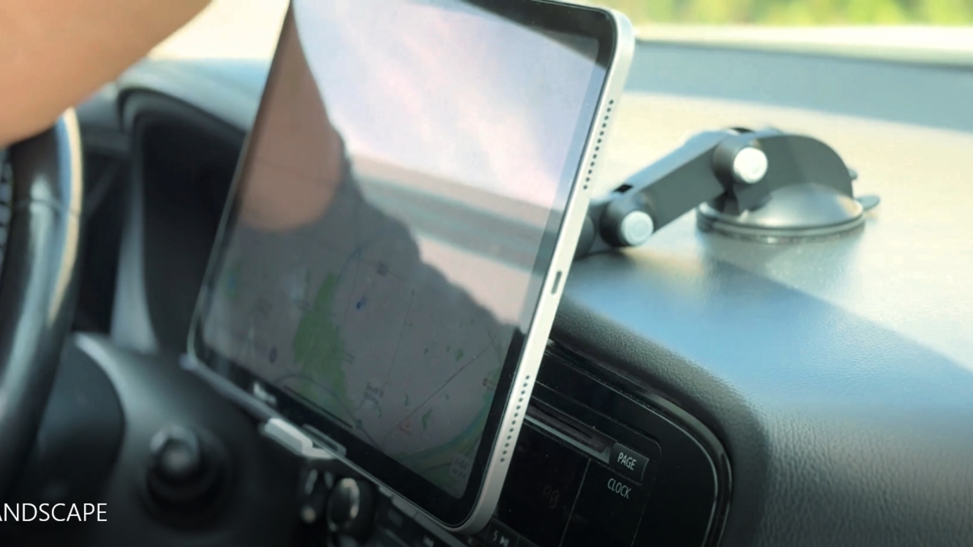Esoulk Car Tablet Mount Holder, Universal Dashboard Suction Cradle for ...