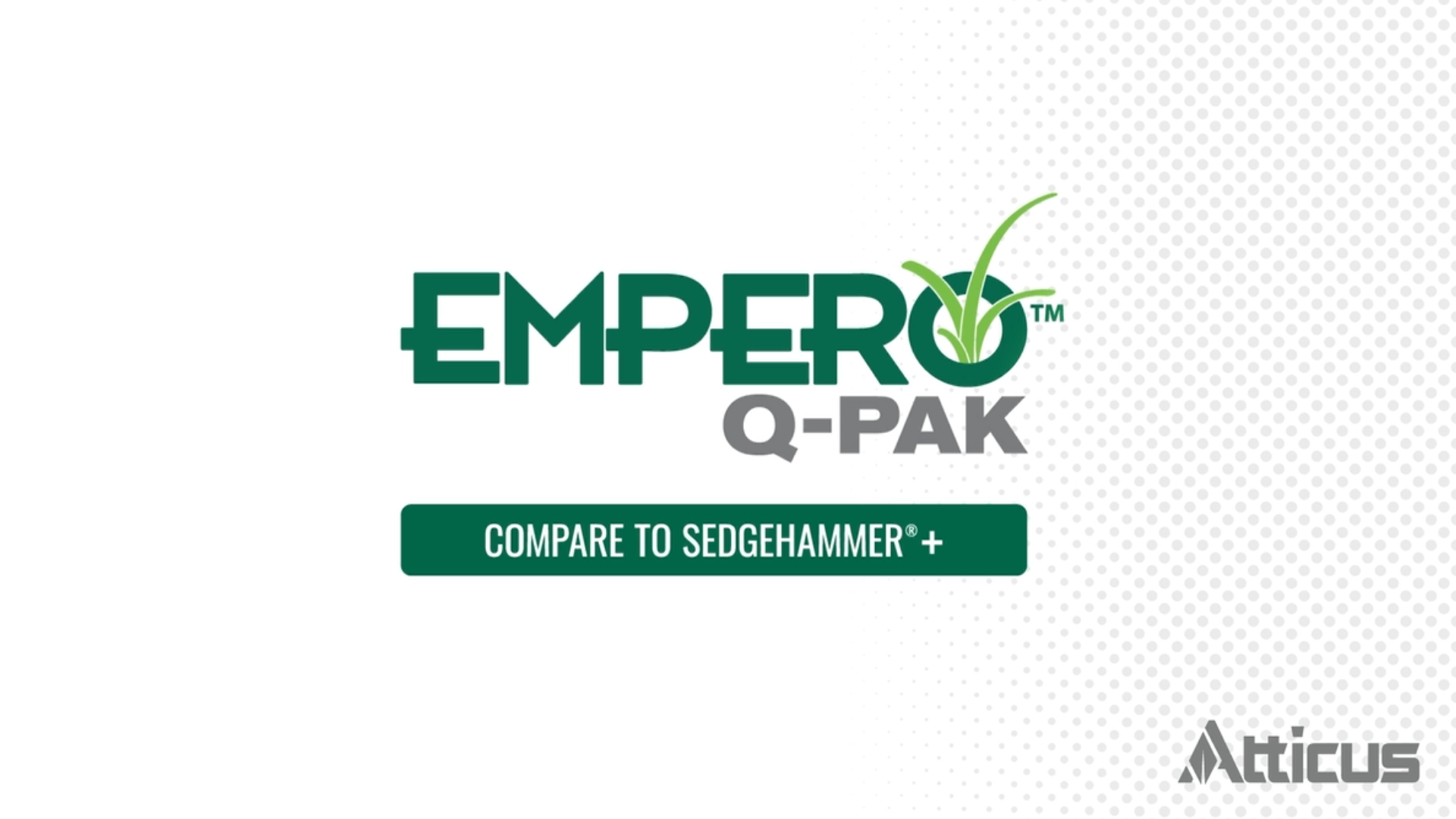 Atticus Empero Q-Pak Nutsedge Killer, Halosulfuron-Methyl Turf ...