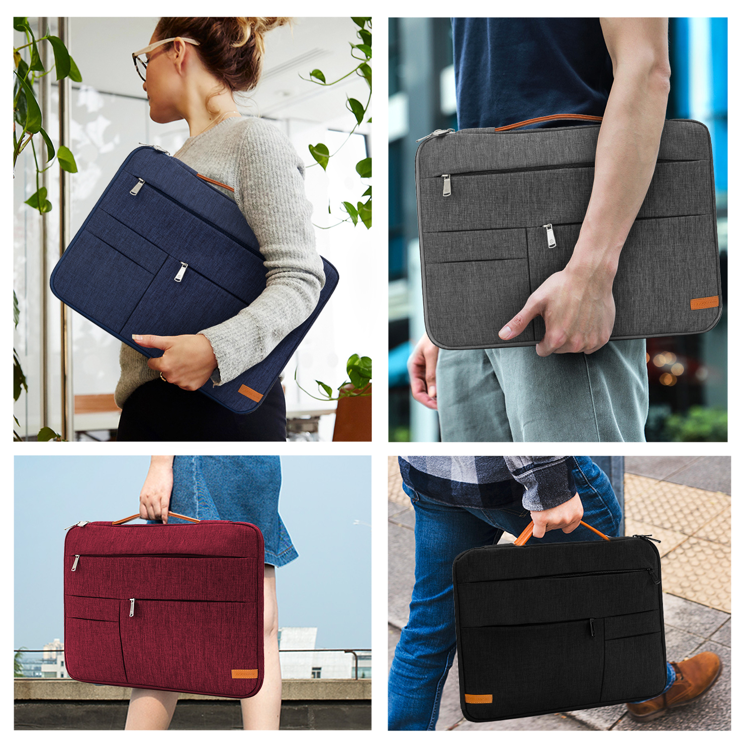 KINGSLONG 17 17.3 inch Laptop Sleeve Case Bag,Slim Protective ...