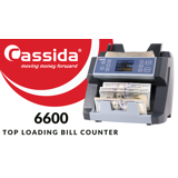 Cassida 6600 UV Money Machine - Top Loading Currency Counter with Cash Detector & Valucount ...