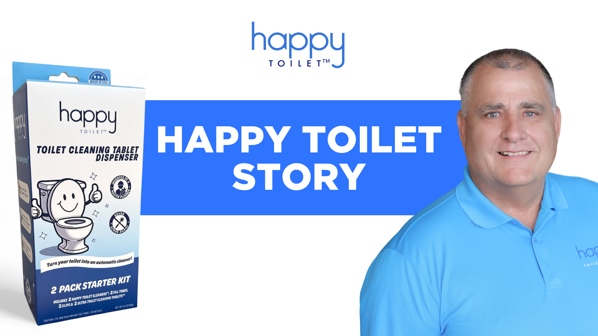Happy Toilet Cleaner - Automatic Toilet Cleaning System Toilet Bowl ...