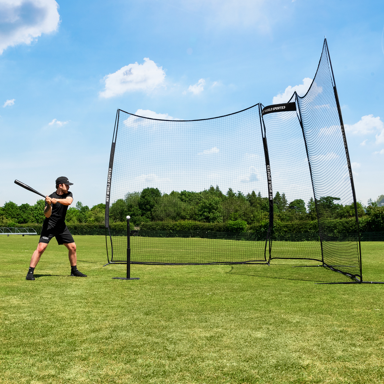 Pop-Up STOP THAT BALL™ - Backstop Net System | Multi-Sport Ball Stop ...