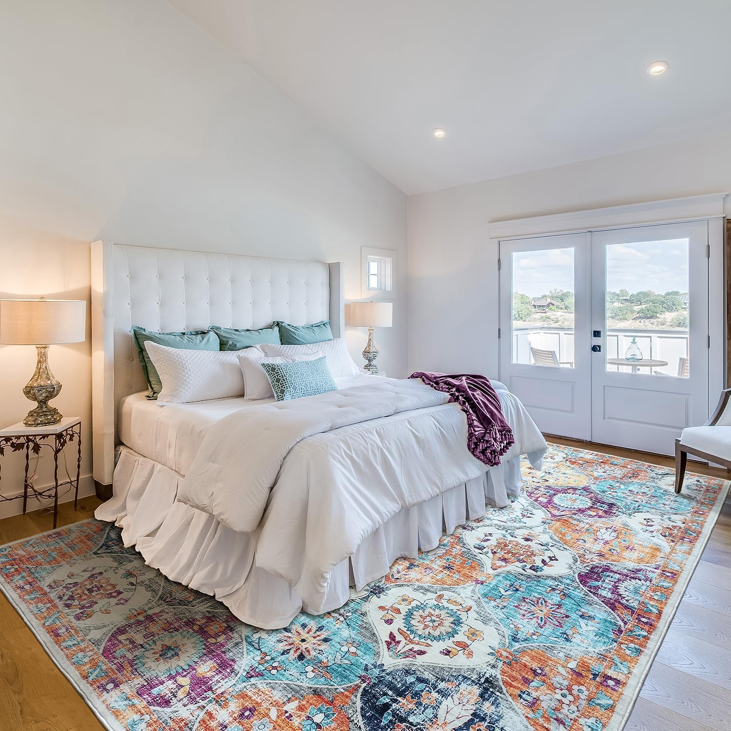 METSAVAIM 6x9 Rug - Ultra Soft Moroccan Area Rugs for Bedroom & Living ...