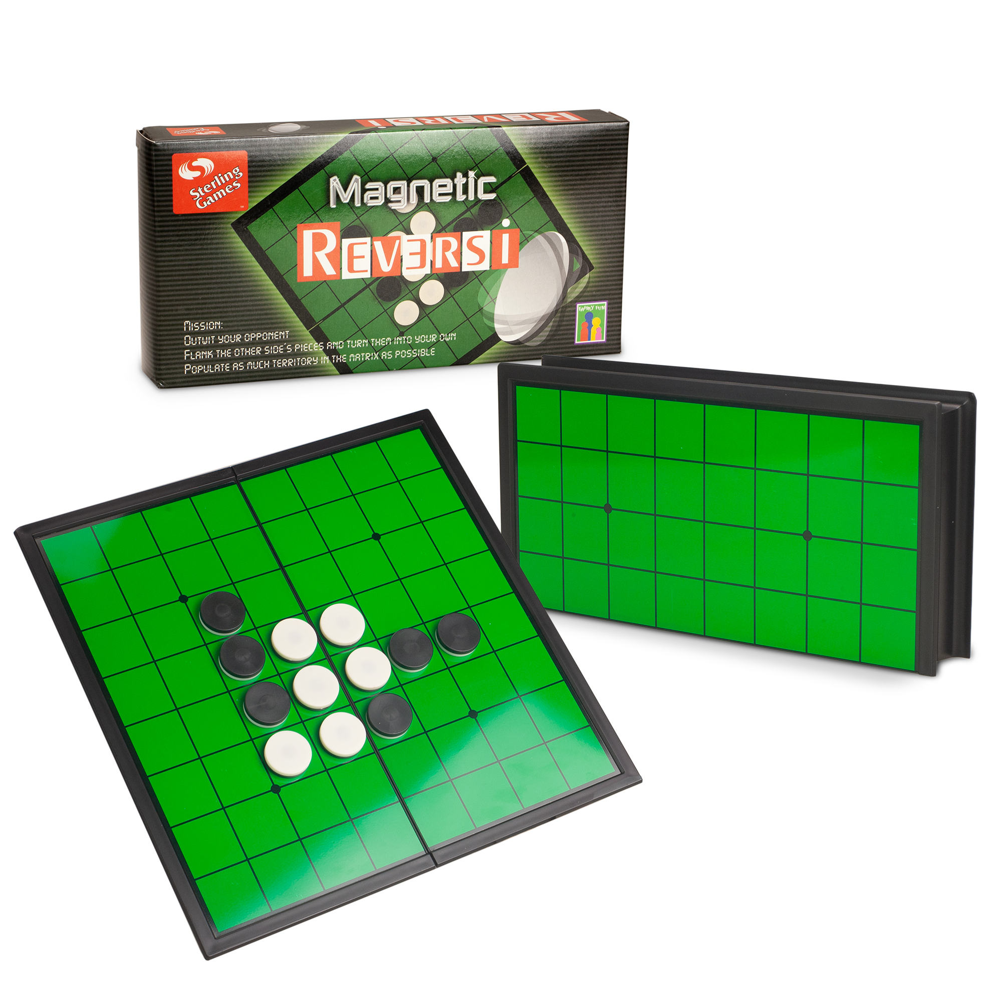 Sterling Games Magnetic Othello Reversi Strategy Game, 9.75 Inch ...