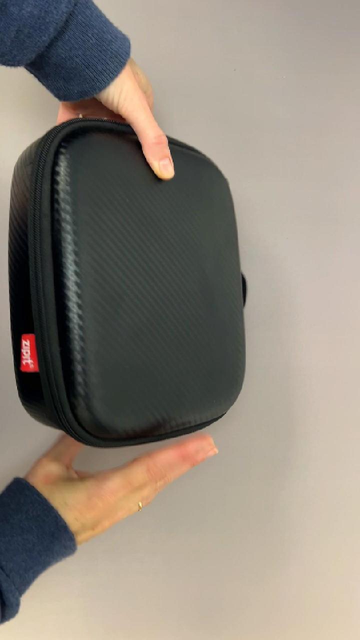 ZIPIT Carbon Electronic Organizer Case, Hard Shell EVA Travel Cable ...