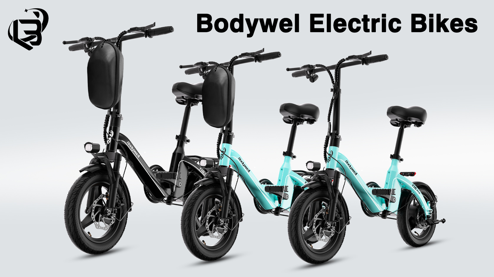 Bodywel T16PRO Electric Bike for Adults and Teens, 14" Folding E Bike ...