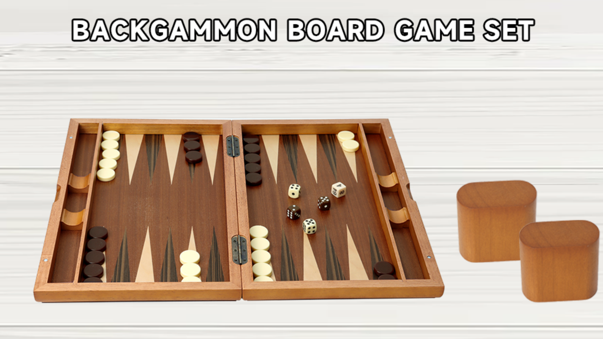 GSE Games & Sports Expert 11" Premium Wooden Folding Inlay Magnetic ...