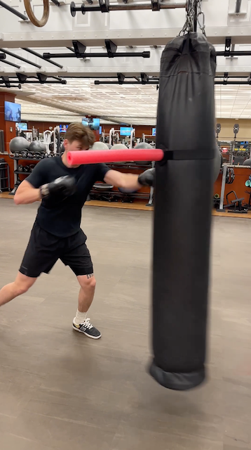 SlipTrainer: Boxing MMA Heavy Punching Bag Defense Reflex Foam ...