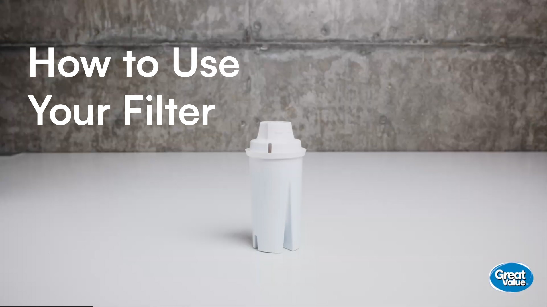 Great Value Water Filters 3 Pack Fits Great Value and Brita Pitchers ...