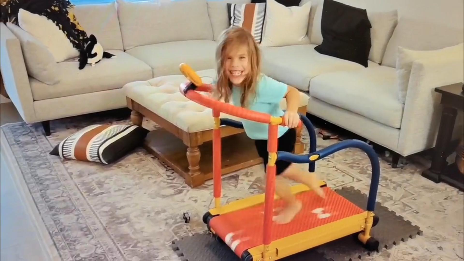 Kids Treadmill Workout Equipment, Toddler Gym Running Machine, Indoor ...