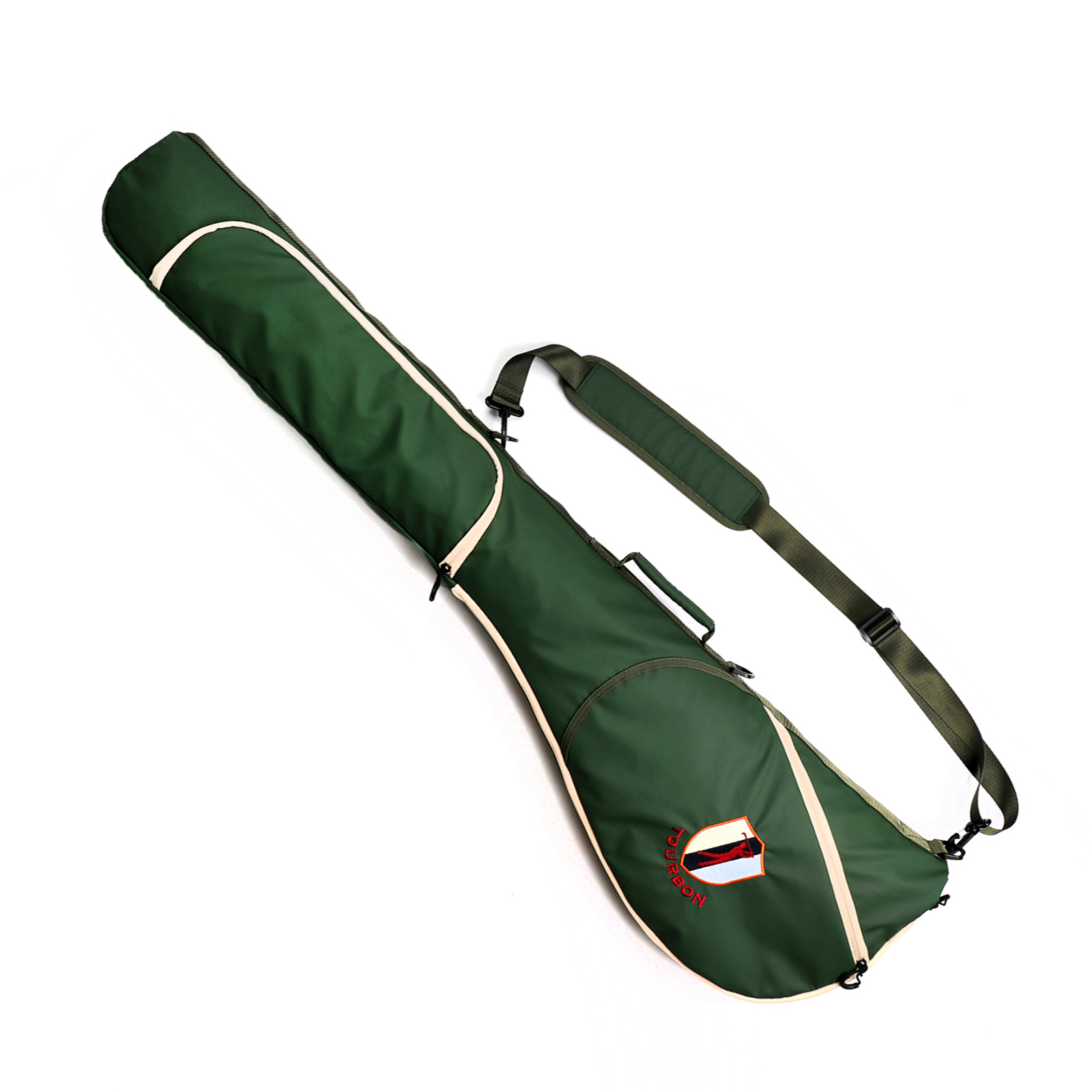TOURBON Nylon Golf Clubs Carry Bag Lightweight Sunday Bag for Driving ...