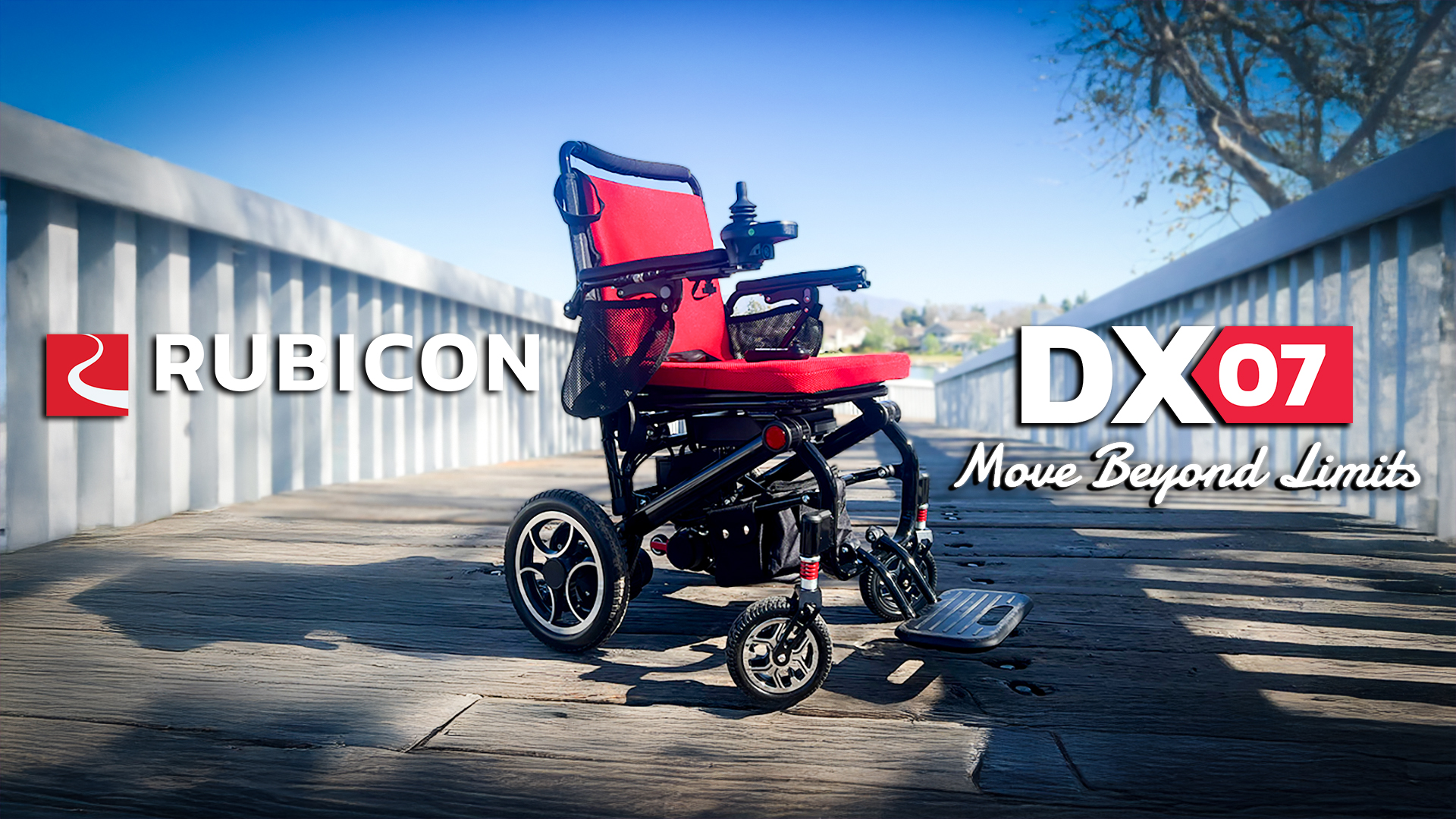 Rubicon Motorized Electronic Wheelchair, Ultra Lightweight Foldable ...