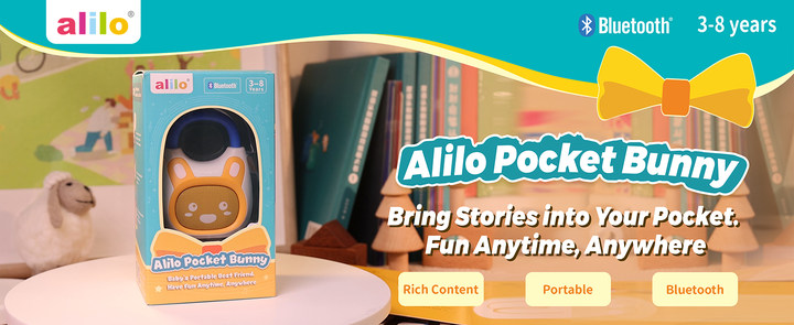 alilo Pocket Bunny Portable Toddler Music Player for Ages 3-8 ...